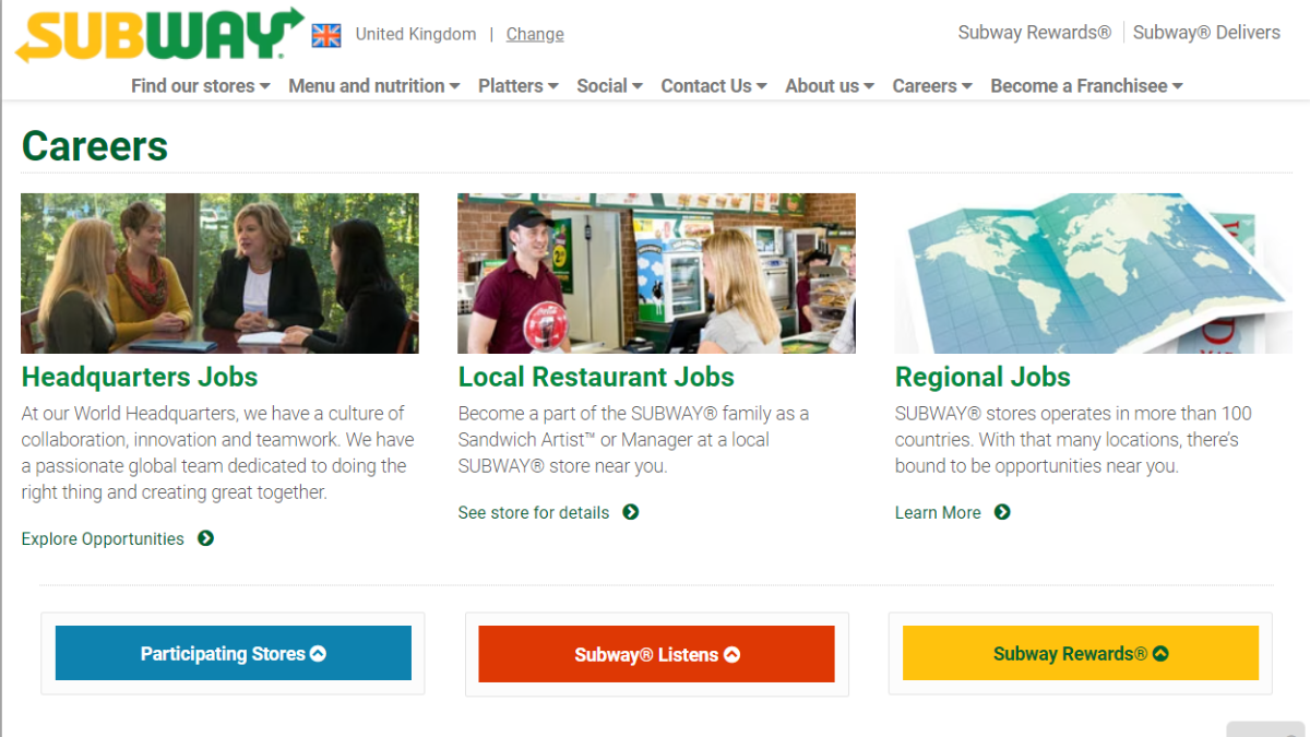 Make up to £10,79 per hour working at Subway: see job vacancies ...
