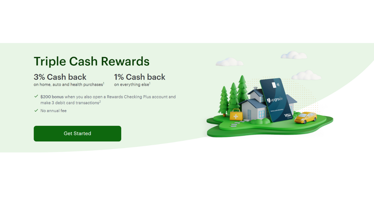 Upgrade Triple Cash Rewards Visa® Credit Card Review - Stealth Capitalist